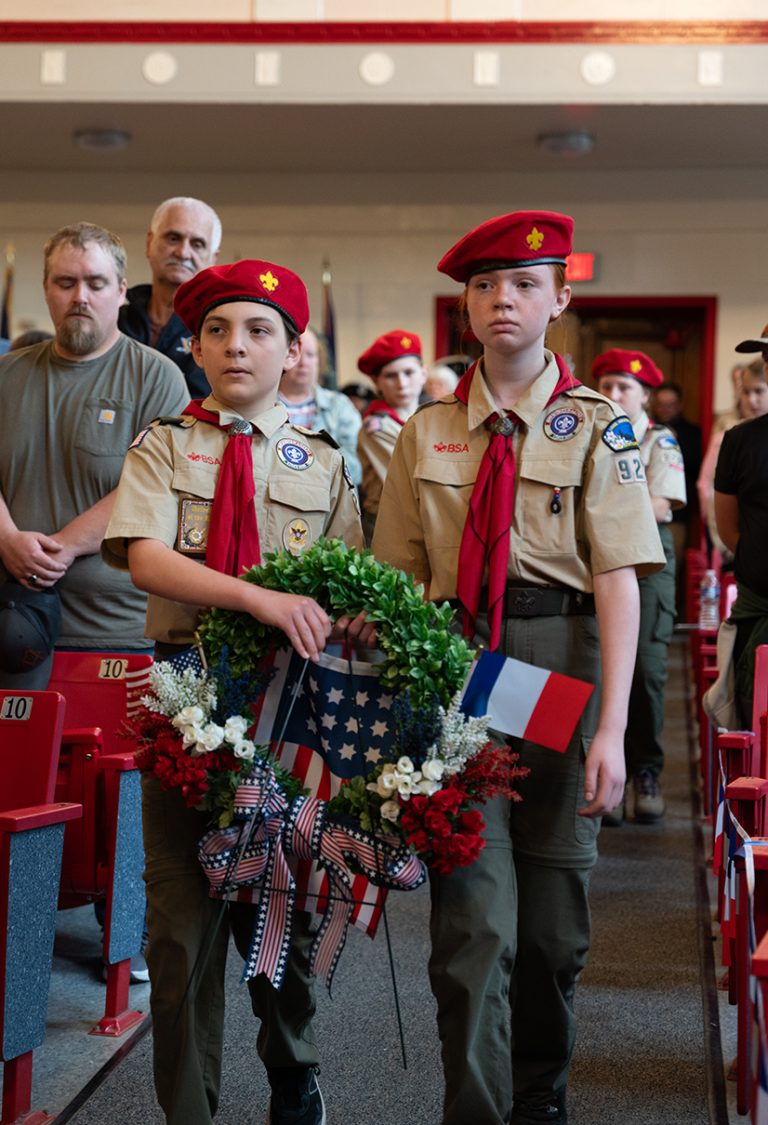 Scouts led historic color guard - Mt Lebanon Magazine